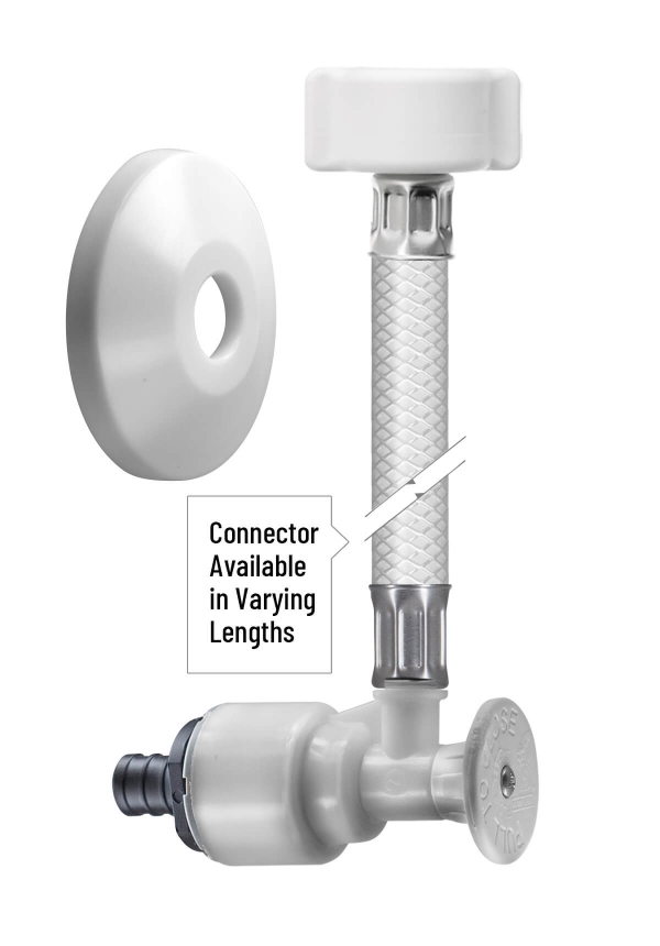 FlowTite® 4ALL® One-Piece Sink/Lav Crimp Supply Stop Valve 1/2” Nom. x ...