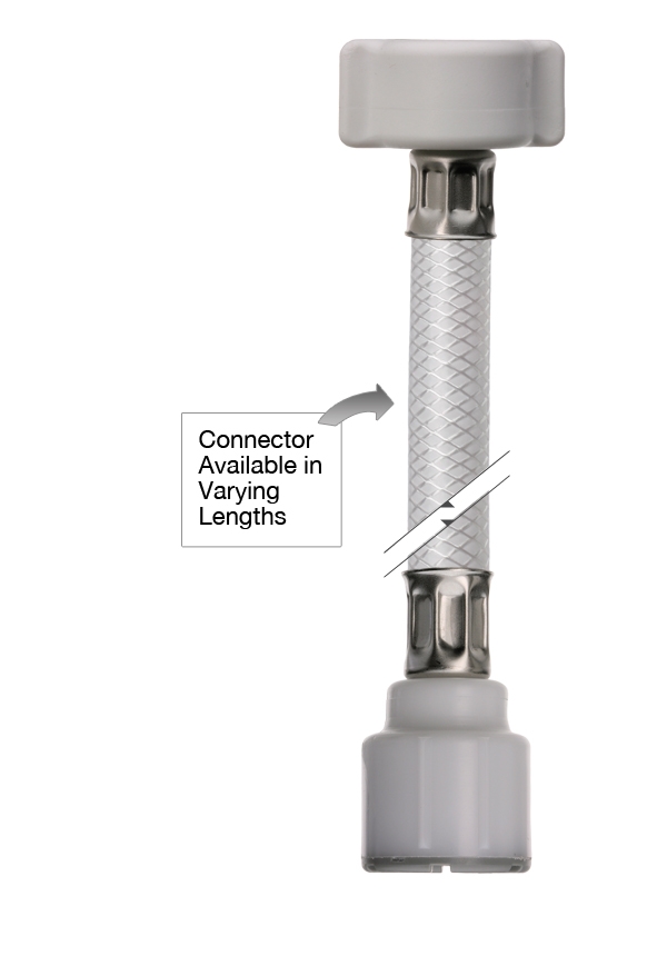 FlowTite® 1/2" Pushfit Coupling & Attached Connector- ACCOR Technology